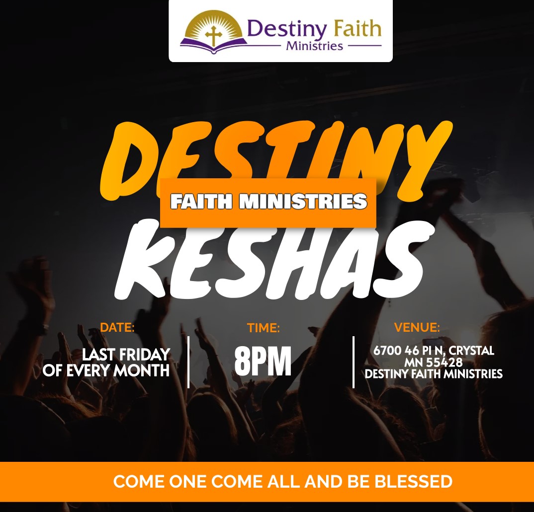 Events - DESTINY FAITH MINISTRIES